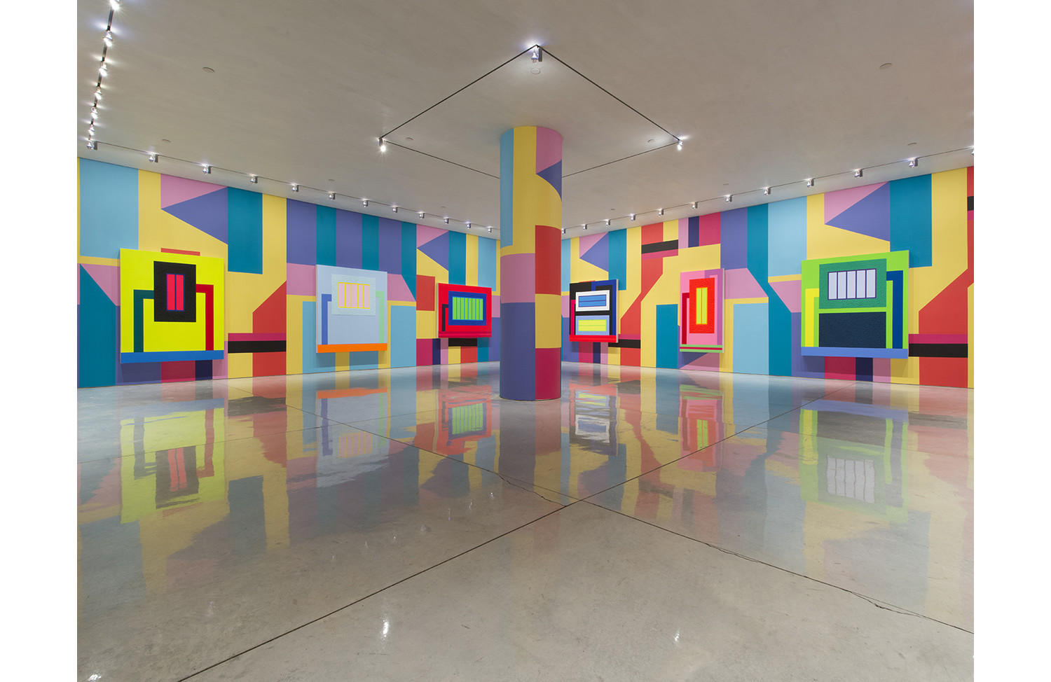 Peter Halley Alessandro Mendini - Mary Boone Gallery