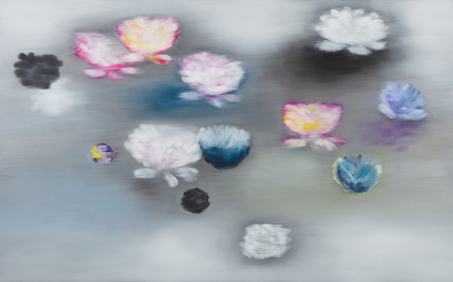 Paintings: Nina Chanel Abney, Derrick Adams, Math Bass, Ross Bleckner ...